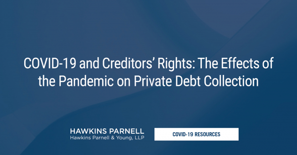 COVID-19 and Creditors’ Rights: The Effects of the Pandemic on Private ...