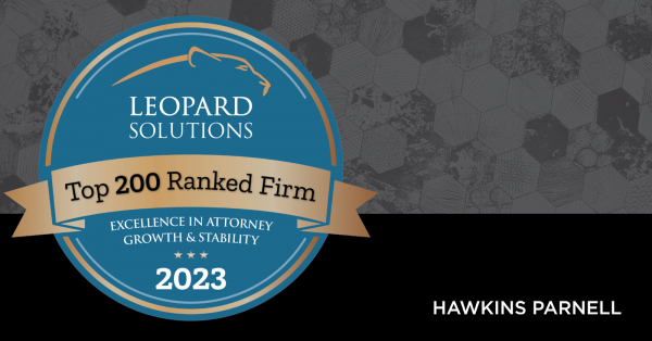 Hawkins Parnell Named a Top 200 Law Firm in 2023 by Leopard Solutions