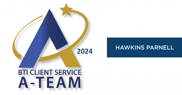 Hawkins Parnell Named to BTI Client Service A-Team 2024 List